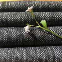 China Thick Coarse Sheeting Cloth for Baby Stroller Bags 285gsm Woven Cation Two Color Plain for sale