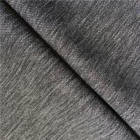 China Thick Coarse Sheeting Cloth for Baby Stroller Bags 285gsm Woven Cation Two Color Plain for sale