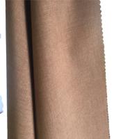 China Soft and Flowing 170D Polyester Doris Yarn Plain Woven Linen Fabric for Summer Dress for sale