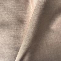 China Soft and Flowing 170D Polyester Doris Yarn Plain Woven Linen Fabric for Summer Dress for sale