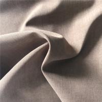 China Soft and Flowing 170D Polyester Doris Yarn Plain Woven Linen Fabric for Summer Dress for sale