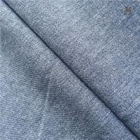 China Anti Pill 95% Polyester 5% Spandex Twill Cation Copy Linen Stretch Fabric For Women Pants for sale