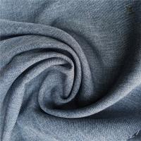 China Anti Pill 95% Polyester 5% Spandex Twill Cation Copy Linen Stretch Fabric For Women Pants for sale