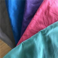 China Polyester Nylon Double Side Brushed Quick Dry Cleaning Cloth Suede Fabric for Beach Towel for sale