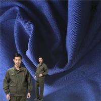 China 100% Polyester 220D Twisted Twill Woven Gabardine Fabric in Workshop Uniform Cloth for sale