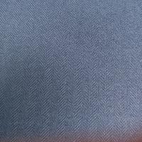China Men's Suit and Jacket Fabric Sustainable 300D Herringbone with 50% Polyester 50% PRET for sale
