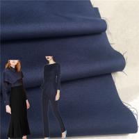 China 150D 144F Soft Textured Polyester Woven 2/2 Twill Gabardine 180GSM Suiting Fabric for sale