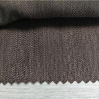 China 123gsm Solid Dye GRS Standard 100% RPET 170D Herringbone Fabric for Recycled Garments for sale