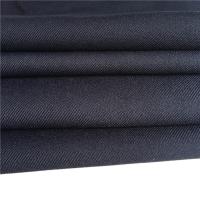 China Bag Soft Textured Polyester Twill Woven Dull 288F Brushed Gabardine Fabric For Work Wear for sale