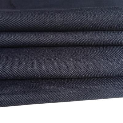 China Bag Soft Textured Polyester Twill Woven Dull 288F Brushed Gabardine Fabric For Work Wear for sale