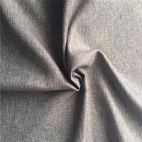 China Memory 100D Polyester Cation Woven Melange Twill Winter Jacket Fabric For Sportswear for sale