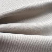 China Customizable Density TWILL Gabardine Fabric For Chef Uniform Drill Cloth for sale