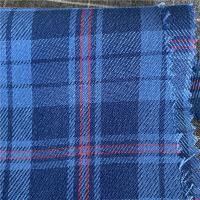China Polyester Fiber Woven Yarn Dyed Checks Fabric For Dresses Suits Pants Jackets for sale