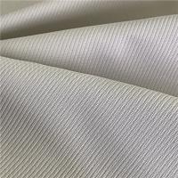 China Awning 145GSM 100% Polyester Full Dull Varying Twill Uniform Shirting Overcoat Fabric for sale