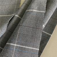 China 160D*200D 40D Four-Color Shades High Stretch Cation Plaid Check Fabric For Lady Dress for sale