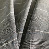 China 160D*200D 40D Four-Color Shades High Stretch Cation Plaid Check Fabric For Lady Dress for sale