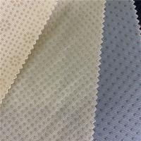 China 150gsm Thickness Polyester Twill Silicone Dot Coated Fabric for Baby Shoes and Pets Bed for sale