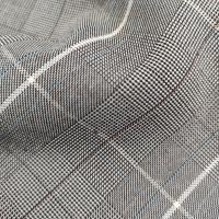 China 90% Polyester 10% Spandex Medium Weight Check Yarn Dyed Suit Fabric for sale