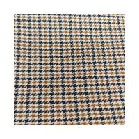 China Soft Check Fabric Yarn Dyed Houndstooth 100% Polyester Color Fastness 3-4 Grade for sale