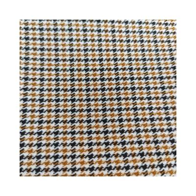 China Soft Check Fabric Yarn Dyed Houndstooth 100% Polyester Color Fastness 3-4 Grade for sale