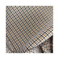 China Soft Check Fabric Yarn Dyed Houndstooth 100% Polyester Color Fastness 3-4 Grade for sale