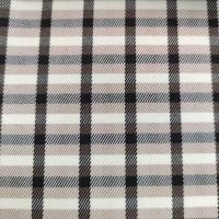 China Plaid Style Twill Fabric 100% Polyester Twill Fabric for Medium Weight Suit and Dress for sale