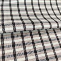 China Plaid Style Twill Fabric 100% Polyester Twill Fabric for Medium Weight Suit and Dress for sale