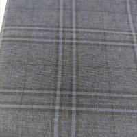 China Shrink-Resistant 100% Polyester Plain Woven Dyed Yarn Fabric for School Uniform Suit for sale