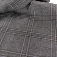 China Shrink-Resistant 100% Polyester Plain Woven Dyed Yarn Fabric for School Uniform Suit for sale