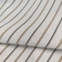 China 270D*270D Medium Weight YARN DYED Polyester Stripe Fabric for Suit and School Uniform for sale