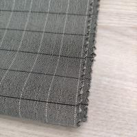 China Fashion design 100% polyester fabric check Cationic plain fabric for sale