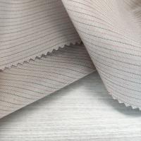 China Medium Weight Suit and Workwear Fabric Polyester Cotton Like Dyed Yarn Stripe Fabric for sale