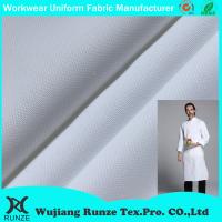 China 165gsm Woven Full Dull Twill Fabric For Chef Uniform Drill Cloth for sale
