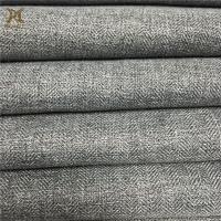 China Blanket Wearable Pure 160D Polyester Cationic Herringbone Brushed Fabric Imitation Cashmere Fabric for sale