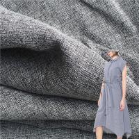 China Woven Plain Two-Tone Polyester Cotton Imitation Linen Shirting Fabric for sale