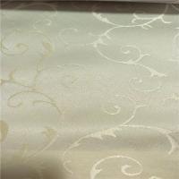 China 280cm Width Polyester Jacquard Fabric For Hotel Table Cloth Curtain Material for sale