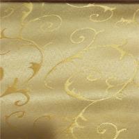 China 280cm Width Polyester Jacquard Fabric For Hotel Table Cloth Curtain Material for sale
