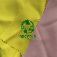 China Plain Style 100% Recycled Polyester Fabric GRS Certificated RPET Fabric For Outfits for sale