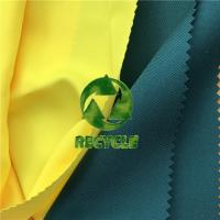 China Plain Style 100% Recycled Polyester Fabric GRS Certificated RPET Fabric For Outfits for sale