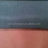 China 100% Polyester Woven Fabric Super Poly Twill Lining Textured Designable Stock Color for sale
