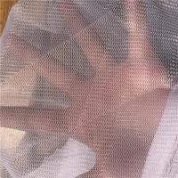 China Knitted Type Warp RPET 100% Recycled Polyester 50D Mesh Fabric for Vegetable Fruit Bags for sale