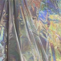 China Polyester Jacket Fabric Taffeta Reflective Light Sun Light Cloth Technics Woven For Coat for sale