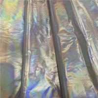 China Polyester Jacket Fabric Taffeta Reflective Light Sun Light Cloth Technics Woven For Coat for sale