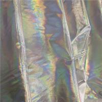 China Polyester Jacket Fabric Taffeta Reflective Light Sun Light Cloth Technics Woven For Coat for sale