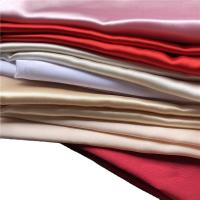 China High- Shiny Polyester Spandex Fabric for Lady Clothing Stain Resistant 50D*75D Yarn Count for sale
