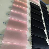 China High- Shiny Polyester Spandex Fabric for Lady Clothing Stain Resistant 50D*75D Yarn Count for sale