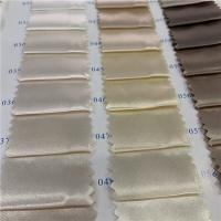 China High- Shiny Polyester Spandex Fabric for Lady Clothing Stain Resistant 50D*75D Yarn Count for sale