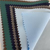 China Oxford Mini Matt Gabardine Satin Microfiber Twill Plain Fabric for Trousers for sale