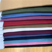 China Brushed Rayon Nylon Spandex NR 2/2 Twill Fabric With Bengaline Style for sale