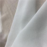 China 100% Recycled Polyester Chiffon Bead Fabric In Crepe Pattern Width 58/60inch for sale